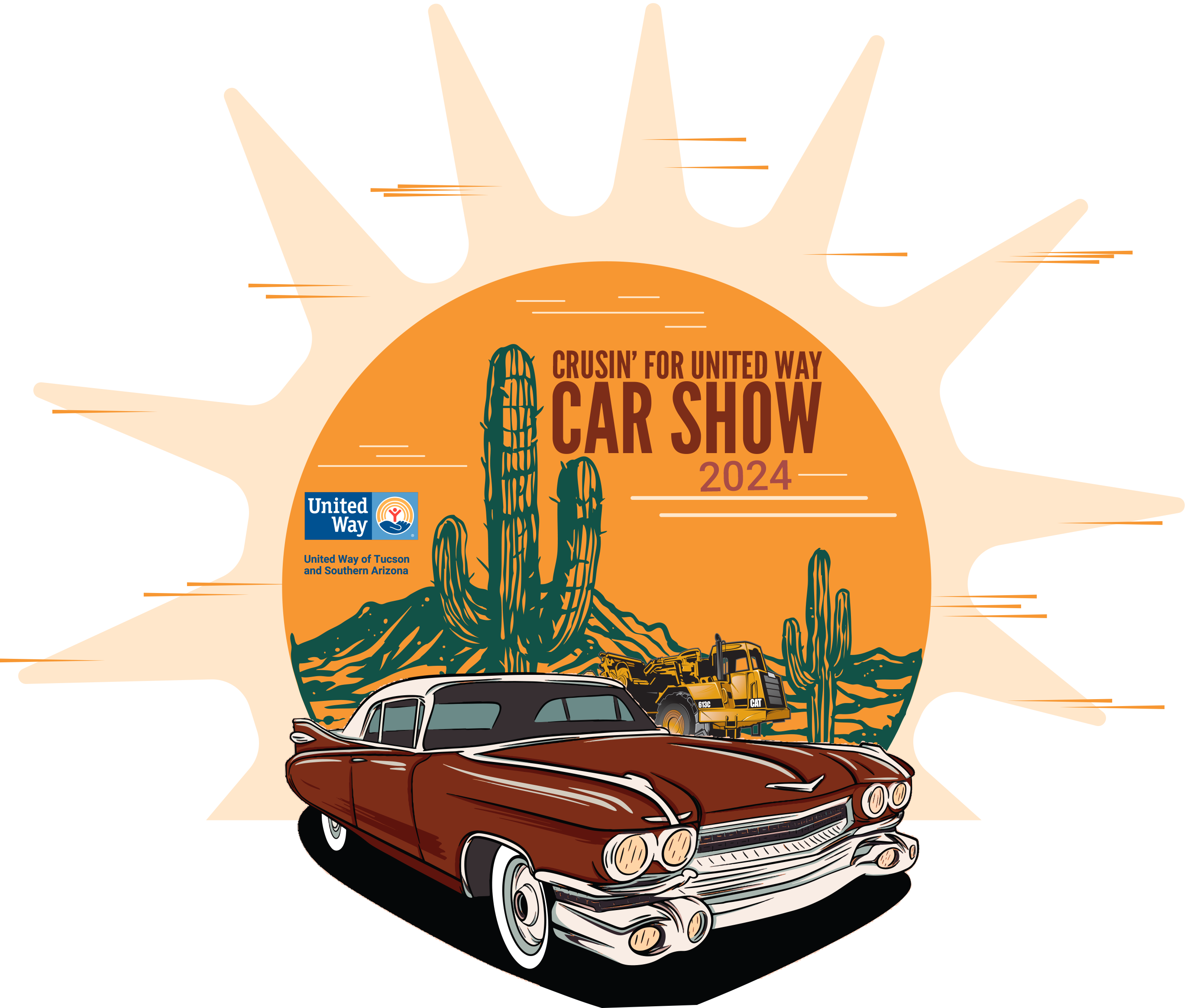 Cruisin' for United Way Car Show Merch – United Way of Tucson and ...